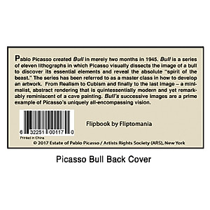 Fliptomania Fine Art Animation Flipbooks 3 Pack: Degas, Mona Lisa, Picasso