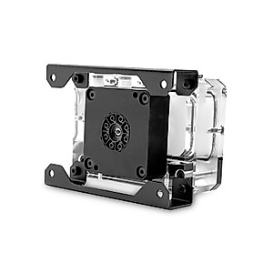 EKWB EK-Quantum Kinetic FLT 80 Reservoir with D5/DDC Body, D-RGB, Pump Not Included, Plexi