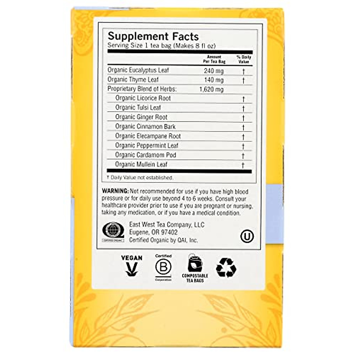 Yogi Tea, Breathe Deep, 16 Count