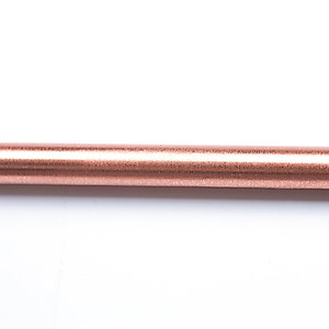 Copper straws - 100% copper drinking straws set of 4 - standard size 6.7" (17 cm) - Best size for your Moscow Mule copper mug - pure premium copper with food safe lacquer to keep the shine.