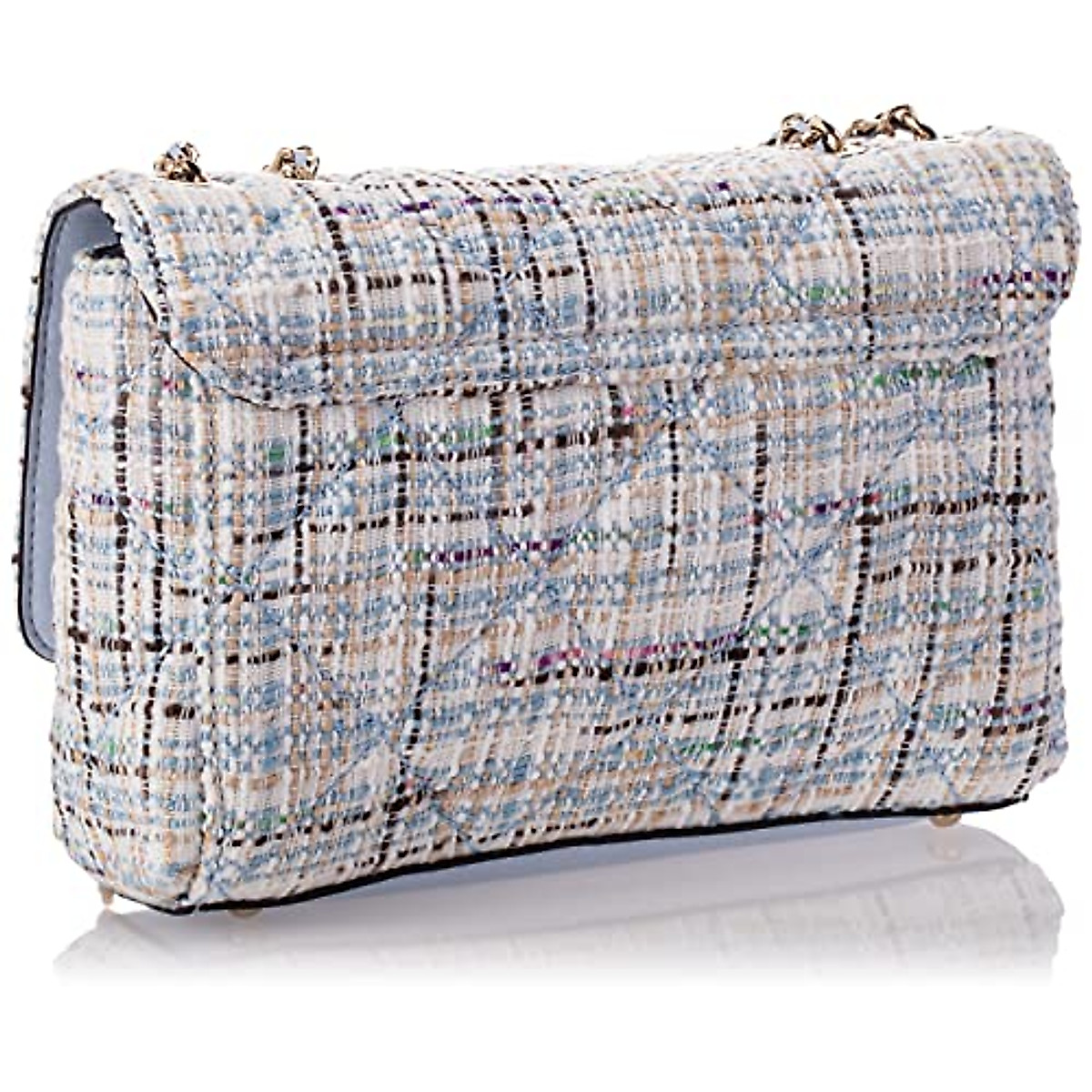 GUESS womens Cessily Convertible Crossbody Flap, Pale Cloud, one size US