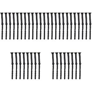SOLUSTRE 40 pcs Shock-absorbing nails Fan Mounting Pin Absorption Pin computer fans case fans Vibration Reducing Fan Mounting Noise Absorption Rivet Computer Components screw Chassis