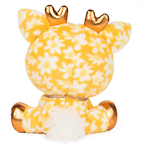 GUND P.Lushes Designer Fashion Pets Quinn O’Bearci Teddy Bear Premium Stuffed Animal, Pink/Purple, 6”