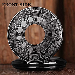 Son Gifts from Mom Dad Personalized Pocket Watch for Valentines Day Graduation Birthday Fathers Day Christmas Stocking Stuffers (to My Son)