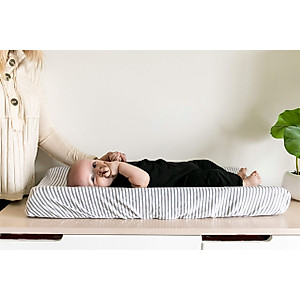 Copper Pearl Premium Knit Changing Pad Cover Soft, Stylish, and Universal Fit for All Standard Diaper Changing Pads, Trendy Design Changing Pad Covers, Everest