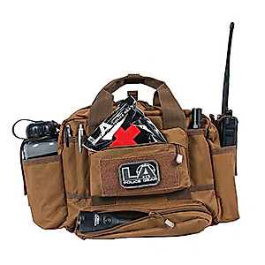 LAPG Tactical Bailout Gear Bag, Men's Diaper Bag, Tactical Dad Bug Out Bag, Range Go-To Bag, Multi-Pockets, Multicam
