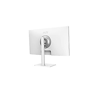 MSI Modern MD271PW, 27", 1920 x 1080 (FHD), IPS, 75Hz, TUV Certified Eyesight Protection, 5ms, HDMI, Displayport, USB C, Tilt, Swivel, Height Adjustable, Pivot