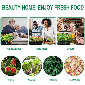 Lawdiey 30 Pack Grow Baskets, Replacement Grow Baskets Compatible with Hydroponic Growing System,Durable Plastic Plant Growing Containers