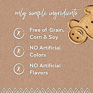 Buddy Biscuits Grain Free Soft & Chewy Dog Treats, Small Dog or Large Dogs Training, Healthy Roasted Chicken 5 oz.