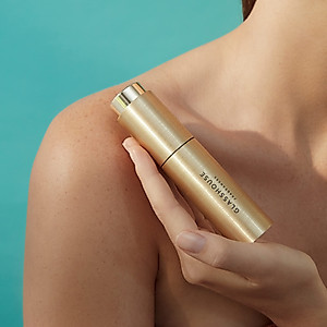 Glasshouse Fragrances Kyoto In Bloom Eau De Parfum Gift Set, 3 Perfumes + Refillable Twist & Spray Atomizer, Camellia & Lotus Scent, Travel Size, 3 x 0.64 Fl Oz