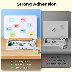 50 Pads Mini Sticky Notes 1.5X 2 inch, Small Self-Stick Note, Bulk Tiny Pads for Office, School, Home, 100 Sheets/Pad, 4 Pastel Colors, Pink, Yellow, Green, Blue
