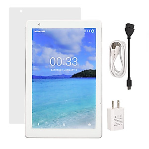 Honio Calling Tablet, 4GB RAM 64GB ROM 8.1 Inch HD Display Tablet PC 100‑240V (US Plug)