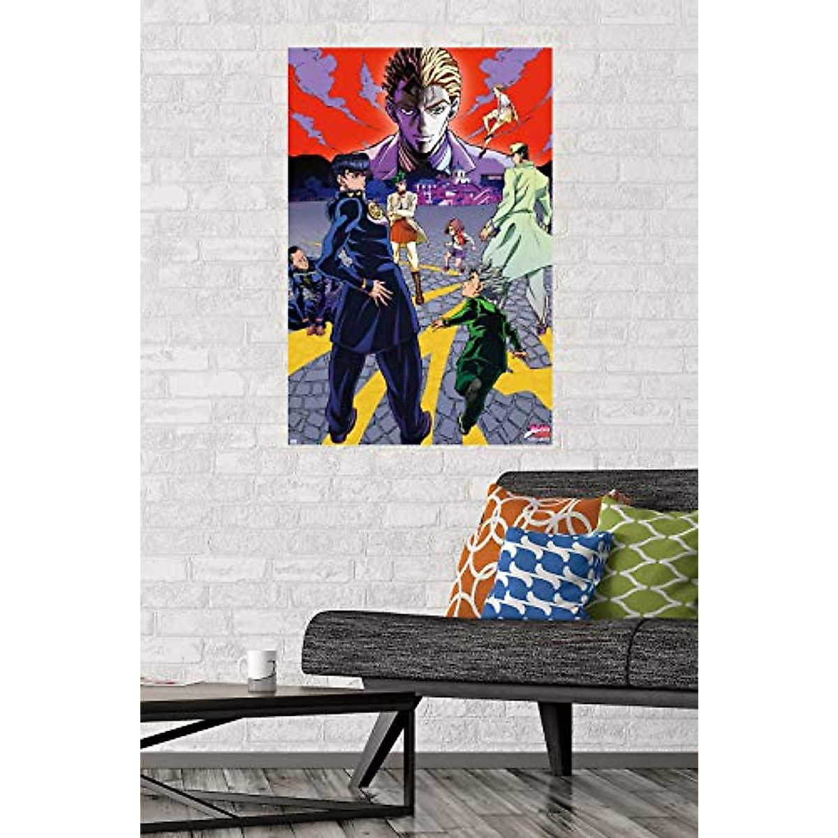 Trends International JoJo's Bizarre Adventure - Season 3 Key Art Wall Poster, 22.375" x 34", Unframed Version