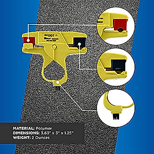 Cablematic 38590 DDT 596/11 Dual Drop Cable Stripper for Professional Technicians, Electricians, and Installers, Easily Portable Tool, 2 Ounces
