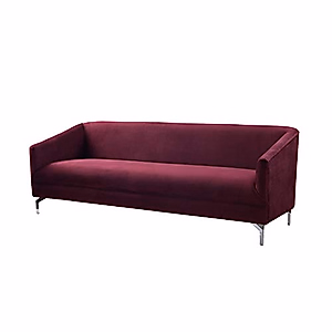 Sandy Wilson Home Elaine Sofa, Burgundy