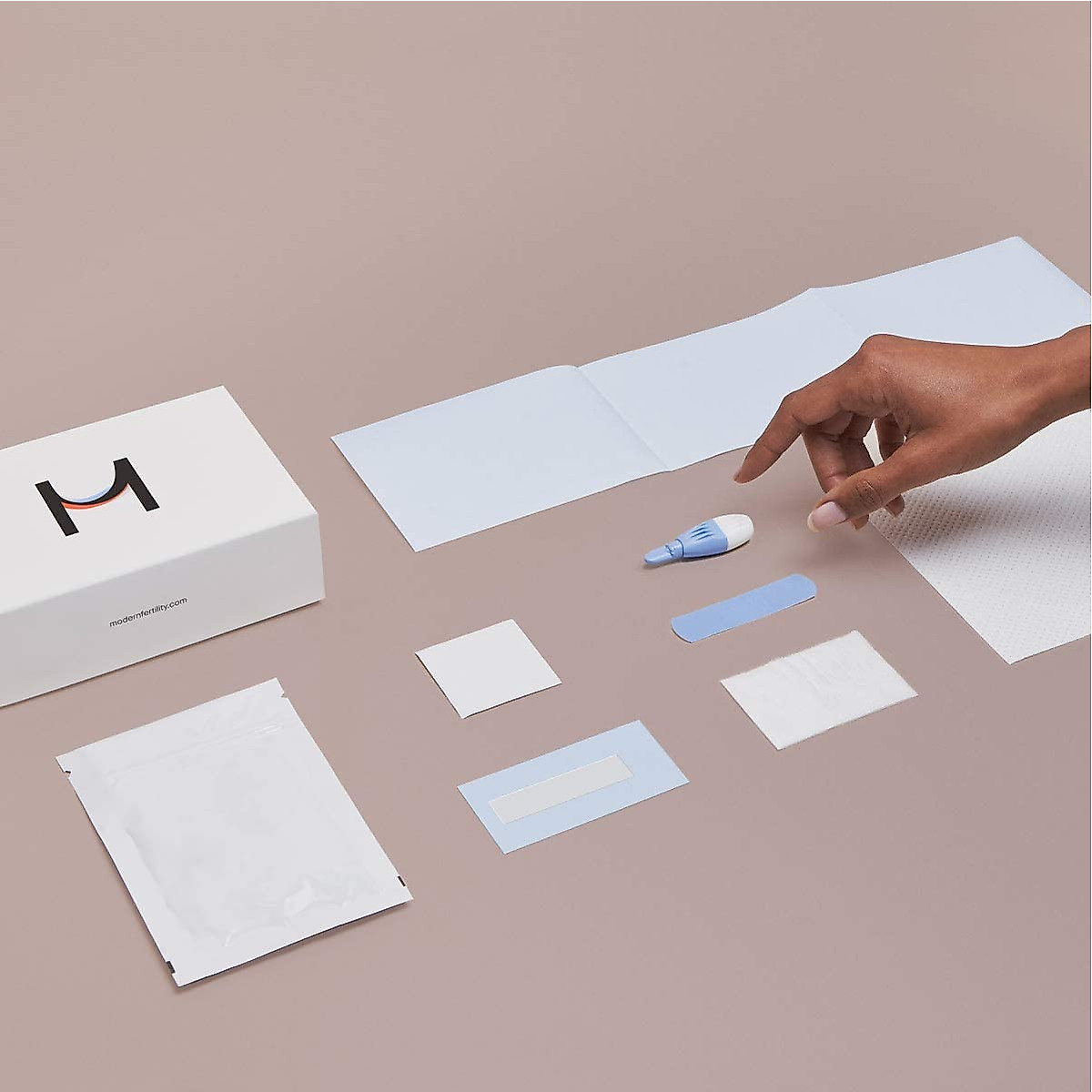 Modern Fertility Hormone Test | Reliable, Convenient at-Home Kit for Women Delivers Personalized Reports, Accurate & Fast, Collect Your Sample and Send It to Our Lab