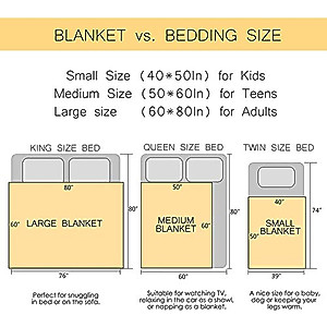 American Eagle and Flag Blanket Cozy Soft Throw Blanket for Couch Sofa Bedding Living Room, Warm Plush Flannel Blankets for Boys Girls Men Women 50"x40"