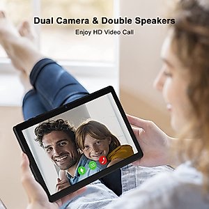FLYINGTECH Tablet 10 inch, Android 10.0 Tablets, 2GB RAM, 32GB ROM, Quad Core Processor, HD IPS Screen, 2.0 Front + 8.0 MP Rear Camera, 6000mAh Battery, Touchscreen, WiFi, Bluetooth