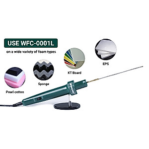 WINONS Foam Cutter, WFC-0001L Hot Knife Foam Cutter Electric Styrofoam Cutter Tool same as a Foam Cutting Knife with Foam Marker and Safety Stand