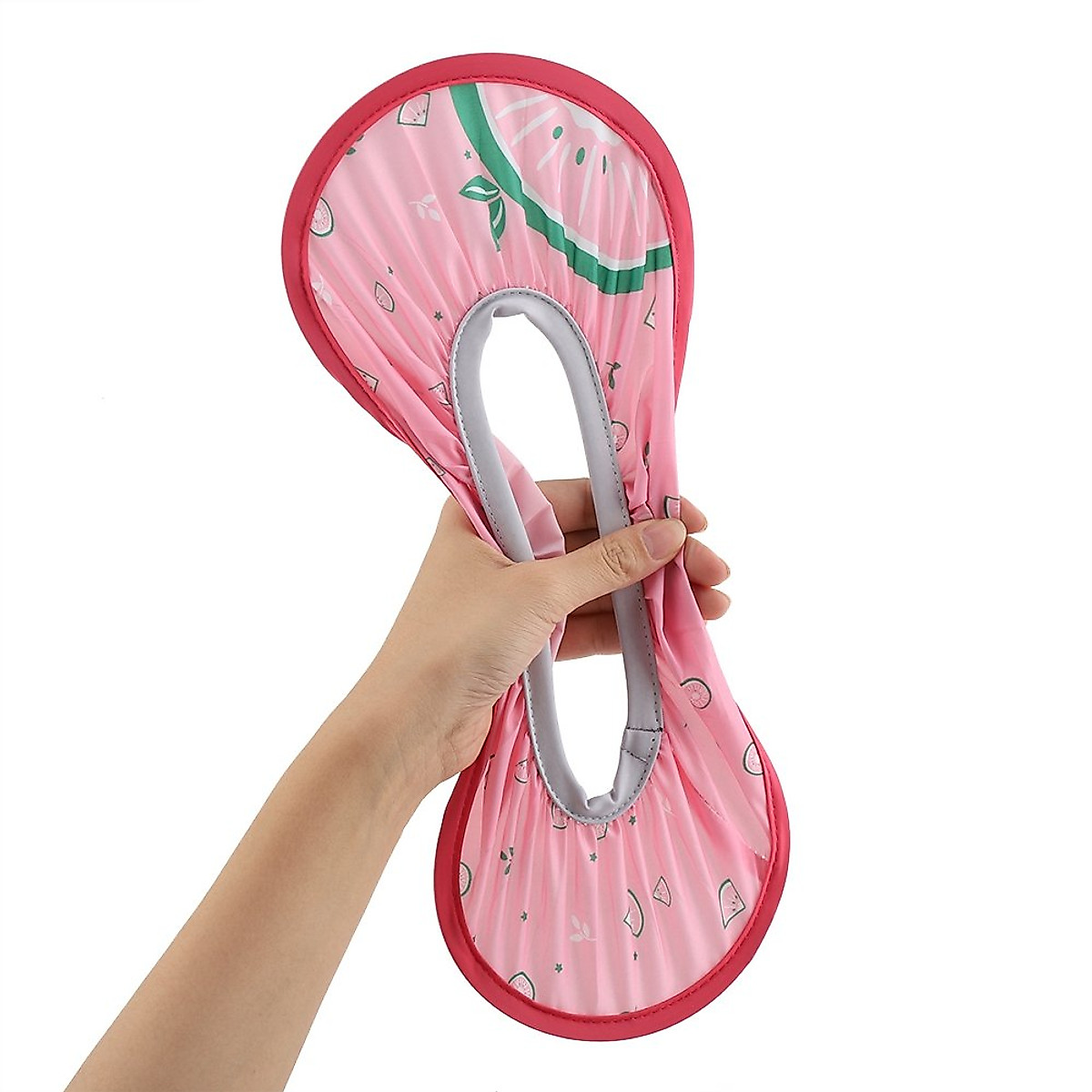 Baby Shower Cap, Baby Kids Shampoo Cap Waterproof Cloth Kids Bathing Shower Cap Bathing Protection Hat(Pink)