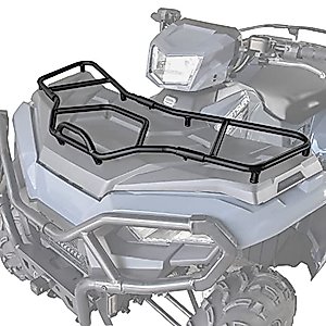 SAUTVS Front Rack Extender for Polaris Sportsman 570 450 H.O. 21-23, Heavy Duty Steel Front Utility Rack Extender for Polaris Sportsman 570 450 H.O. 2021-2023 Accessories (Replace #2884842)