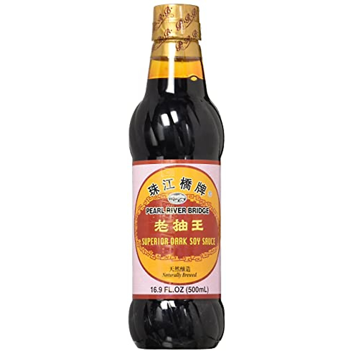 Pearl River Bridge Superior Dark Soy Sauce, Plastic Bottles, 16.9 oz
