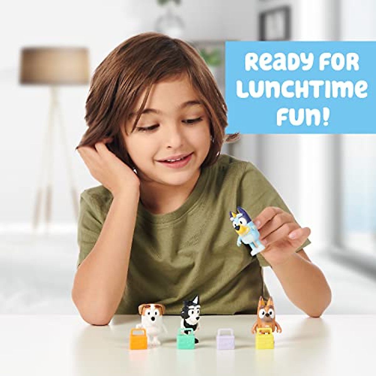 Bluey School Friends - School Mates 4-Pack, 2.5-3" Figures