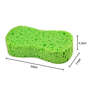 BESPORTBLE 5 Pcs Car Wash Sponges Multifunctional Sponge Bone Design Cleaning Sponges for Polishing Porous Car Wash Sponges