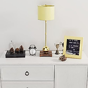 LGHM Modern 4 Drawer Dresser Set of 2, Dressers for Bedroom Adjustable Shelves, Tall Chest of Drawers Closet Organizers and Storage for Clothes - Easy Pulls, Textured Borders White