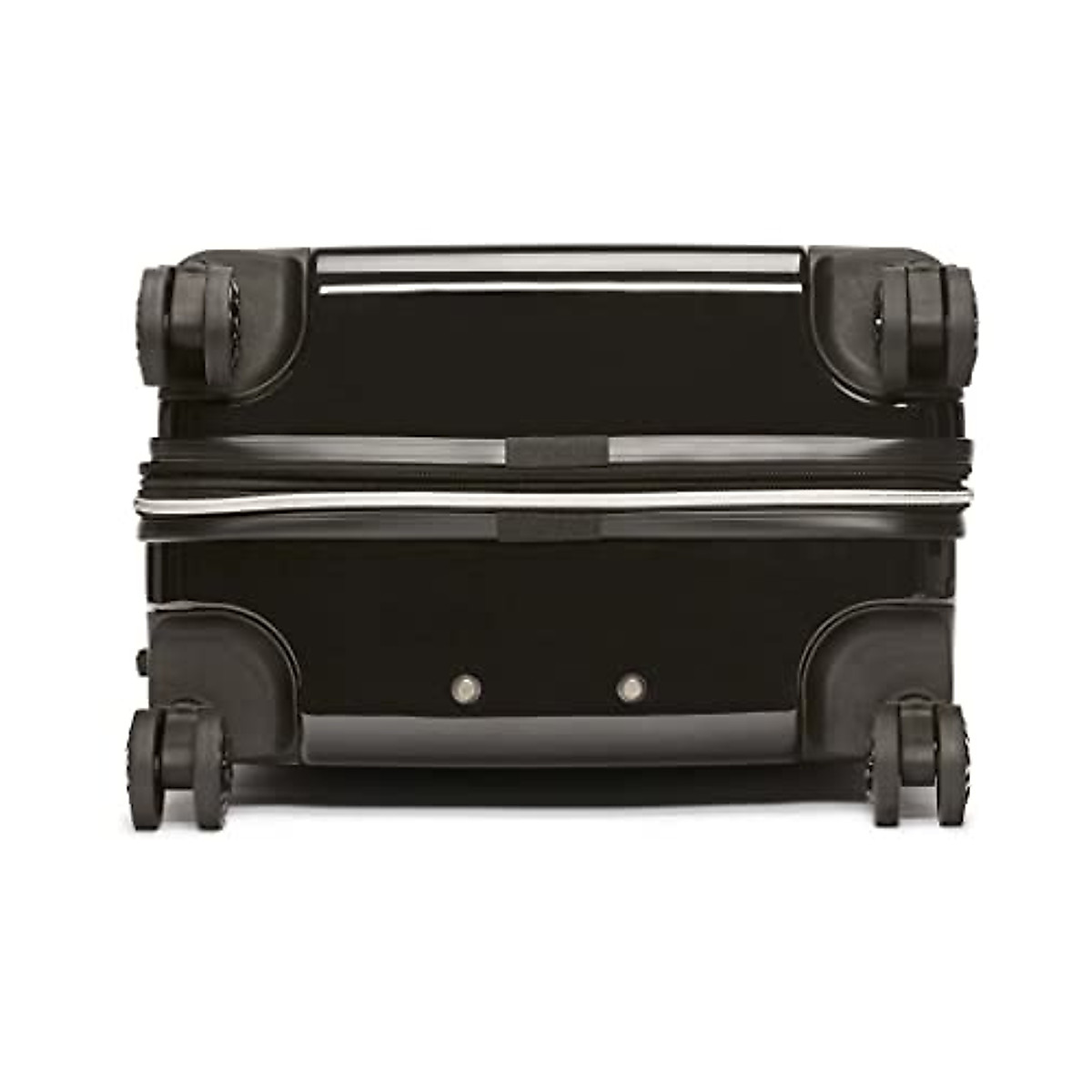 Karl Lagerfeld Paris Flowers 25" Upright Luggage, Black