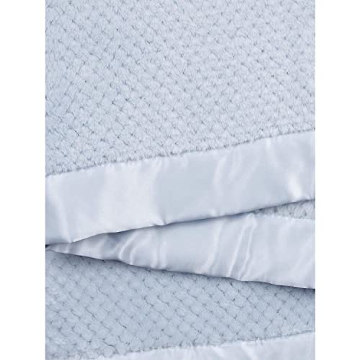 Little Giraffe Honeycomb Baby Blanket 29" x 35", Blue