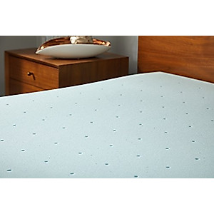 Bedsy Sleep 3" Gel Memory Foam Mattress Topper, Soft, Twin
