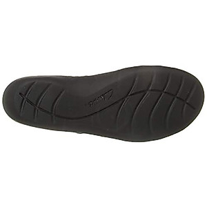 Clarks Women's Ashland Spin Q Slip-On Loafer, Black, 8.5 N US