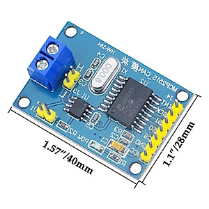 XINGYHENG 5Pcs MCP2515 CAN Bus Module TJA1050 Receiver SPI Module DC 5V Power Supply Converter