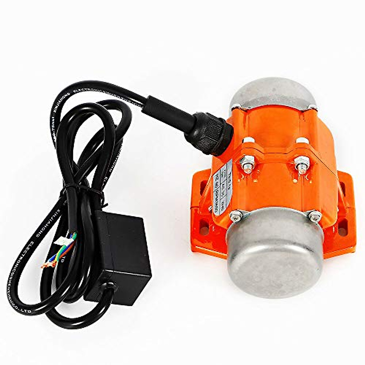 Concrete Vibrator Vibration Motor AC 110V 40W Electric Vibrating Motor Single Phase 3600 RPM Asynchronous Vibration Motor 6.6ft Cable for Shaker Table