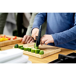 ZWILLING Twinny Stainless Steel Children's Chef's Knife, 10cm, Rounded Blade, Child-Friendly Design, Plastic Handle, Blue