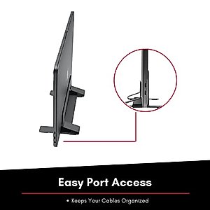 Macally Vertical Laptop Stand for Desk - Adjustable Desk Laptop Holder for Universal Compatibility - Saves Space & Improves Airflow - Use as MacBook Stand Vertical Dock (Pro / Air) - Weighted Frame