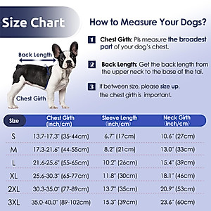 AOFITEE Dog Surgery Recovery Suit, Breathable Dog Front Recovery Sleeve Right Left Leg, Prevent Licking Dog Elbow Brace Protactor for Male Female Dogs, Dog Sleeves for Joint Pain Dog Cone Alternative