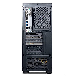 MXZ Gaming Desktop Computer, AMD Ryzen 5 5500, GTX1660S 6GB, 16GB DDR4, NVME 500GB SSD, 6RGB Fans, Win 11 Pro Ready, Gamer Desktop Computer(R5 5500| GTX1660S)