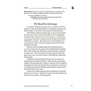 Read and Comprehend 6 Skill Sheets - Abeka 6th Grade 6 Reading Comprehension Student Activity Book