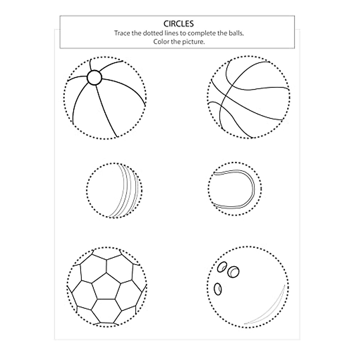 Pen Control Tracing Workbook for Kids: Learn to write patterns, lines, shapes to practice pencil control