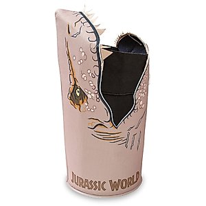 Ukonic Jurassic World Open-Mouth T-Rex Clothes Hamper, Laundry Basket | Storage Organizer for Blankets, Toys