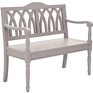 Safavieh American Homes Collection Benjamin Grey Bench