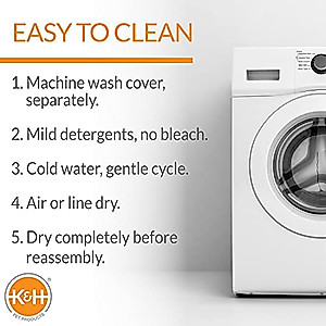 K&H Pet Products Memory Sleeper Sage Medium 23 X 35 inches