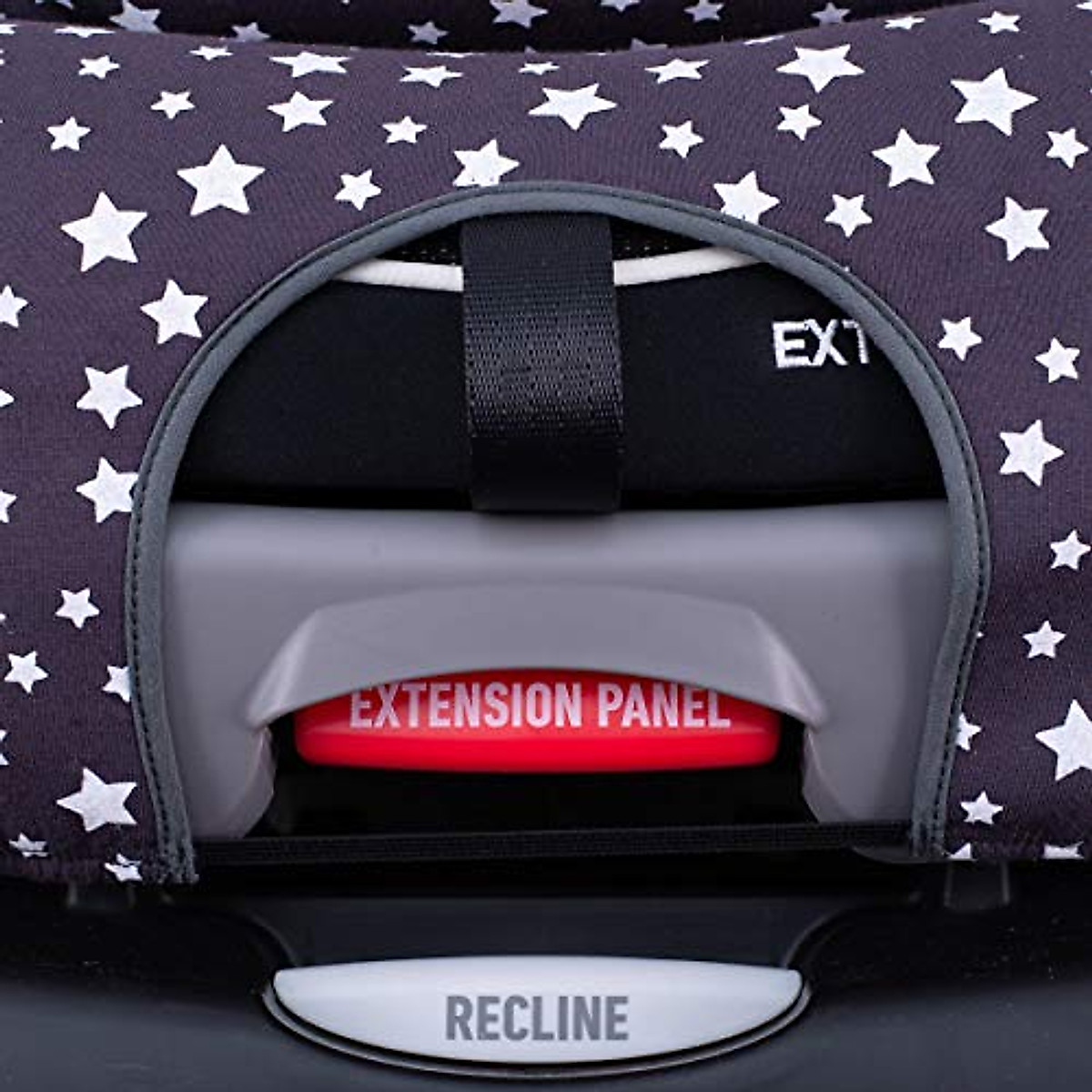 JYOKO Kids Cover Liner for car seat Compatible with Graco Extend2fit, 100% Cotton Made (Winter Sky)