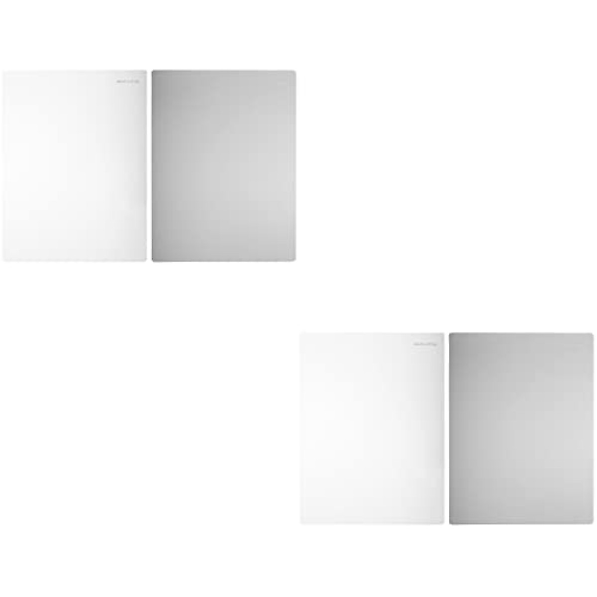 Cabilock 8 pcs Anti- Slip Writing Boards Durable Exam Plates (Assorted Color)