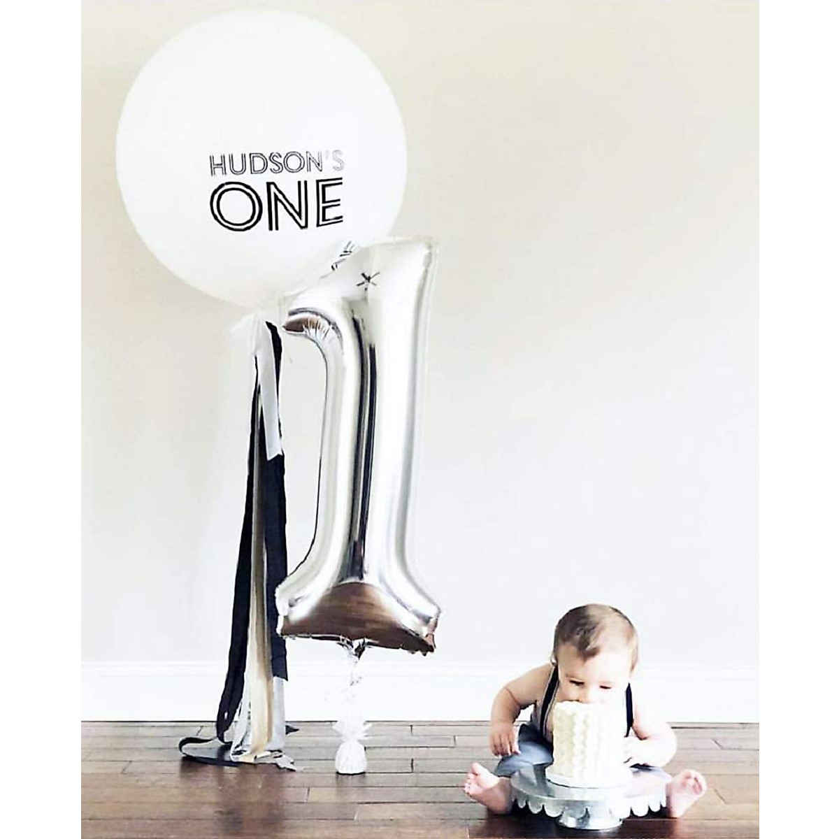 Tellpet Silver Number 15 Balloon, 40 Inch