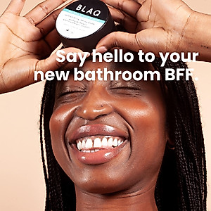 BLAQ Teeth Whitening Charcoal Powder - Natural Tooth Whitening for Sensitive Teeth - Charcoal Teeth Whitening Powder - Activated Charcoal Tooth Whitener - 30g/1oz