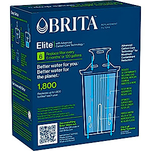 Longlast Replacement Filters for Brita Water Pitchers - 2 Pack