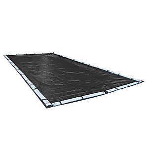 Robelle 381632R Mesh Winter Pool Cover for In-Ground Swimming Pools, 16 x 32-ft. In-Ground Pool